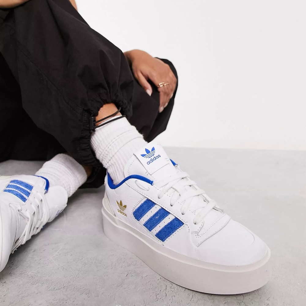 Adidas Forum Bonega Adidas- Blue/White - Gem